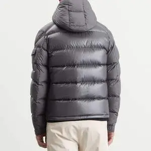 Moncler Maya Mixed Materials Padded Jacket