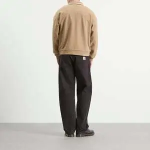PLEASURES Drift Zip Long Sleeve Polo