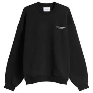 MKI MIYUKI ZOKU Design Studio Crew Sweatshirt - Black