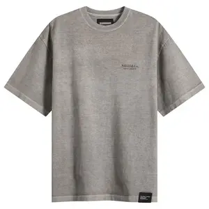 NEIGHBORHOOD Pigment Dyed Logo T-shirt - Gray