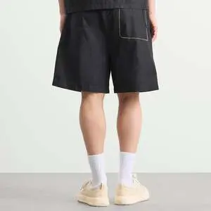 Moncler Contrast Stitch Shorts