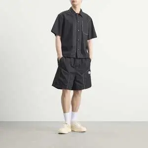 Moncler Contrast Stitch Shorts