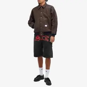 ICECREAM Running Dog Denim Shorts