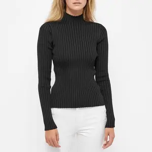 Acne Studios Ribbed Crew Knit Sweatshirt