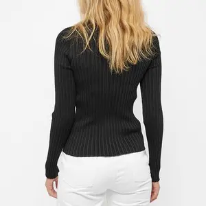 Acne Studios Ribbed Crew Knit Sweatshirt