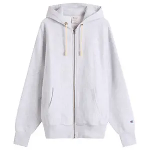 Champion Reverse Weave Fleece Zip Hoodie - Grey