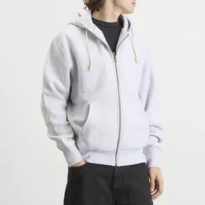 Champion Reverse Weave Fleece Zip Hoodie - Grey