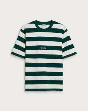 BOUND Stripe T-shirt - Basil