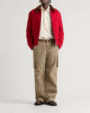 AMI Paris Cotton Twill Zipped Adc Jacket