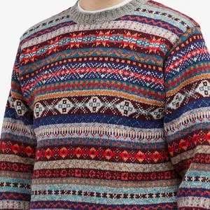 JAMIESON'S OF SHETLAND Fair Isle Crew Knit