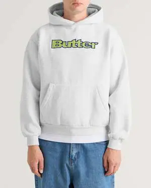 BUTTER GOODS Ripstop Logo Applique Hoodie