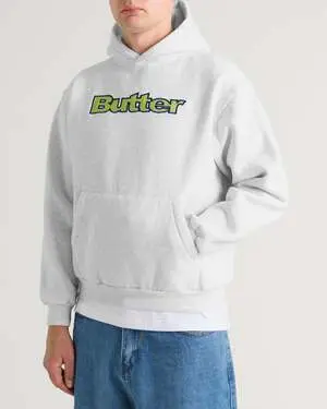 BUTTER GOODS Ripstop Logo Applique Hoodie