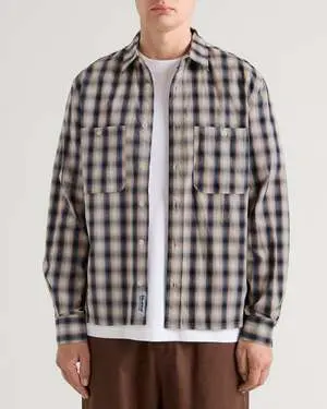 BUTTER GOODS Shadow Plaid Shirt