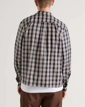 BUTTER GOODS Shadow Plaid Shirt