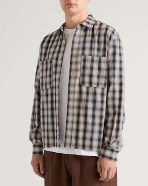 BUTTER GOODS Shadow Plaid Shirt