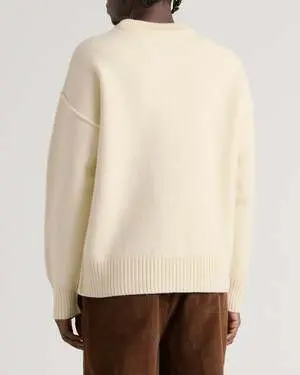 AMI Paris Crewneck Contrasted Adc Jumper