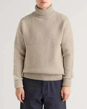 Barbour Heritage + Northcliffe Submariner Roll Neck Jumper