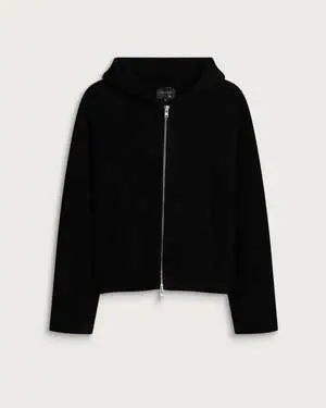BEACH BRAINS Knit Zip Hood