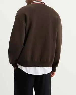 BOUND Retro Disc Knit Zip Polo