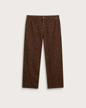 BUTTER GOODS Work Pants - Leopard