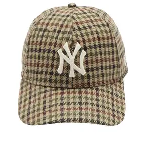 New Era New York Yankees Check Olmetex 9twenty Cap - Brown
