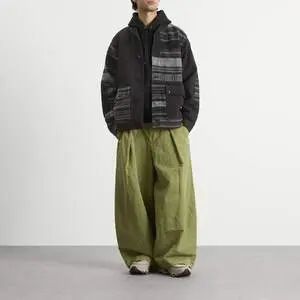 MAHARISHI Upcycled Patchwork Chore Jacket