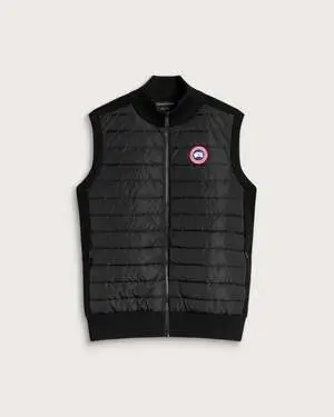 Canada Goose Hybridge Knit Vest Jacket - Black