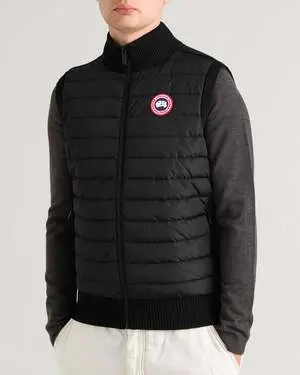 Canada Goose Hybridge Knit Vest Jacket