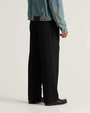 DANIEL SIMMONS Essential Pleated Trousers