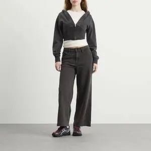 Good American Jeanius Crop Good Skate Sweatpants