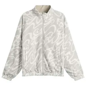 DIME Reversible Chilling Fleece Jacket - Granite/bone