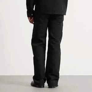Casablanca Denim Straight Leg Monogram Jeans