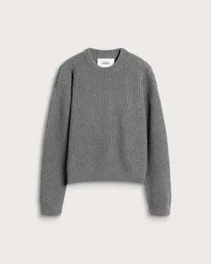 DANIEL SIMMONS Merino Knit Jumper - Grey