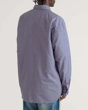 Dries Van Noten Croom Micro Check Cotton Shirt