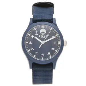 BEAMS Kanji Number Wrist Watch