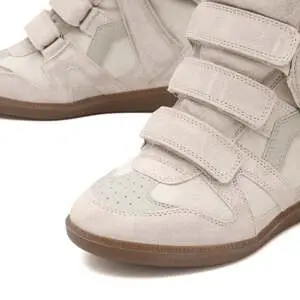 Isabel Marant Étoile Bekett Platform Sneakers - Ecru