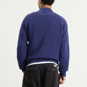 BUTTER GOODS Shout Zip Knit Sweater