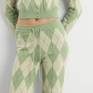 HOUSE OF SUNNY Argyle Lounge Pant