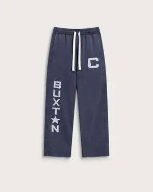 COLE BUXTON X College Wideleg Sweatpants - Navy
