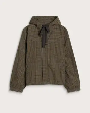 DAMSON MADDER Blake Hooded Top - Barley