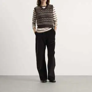 DUNST Crafted V-neck Knit Vest