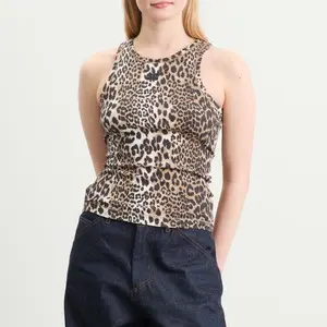 GANNI Rib Tank Top