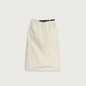 Gramicci Denim Carpenter Midi Skirt - Bone