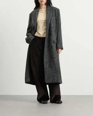 Isabel Marant Étoile Toile Pilda Long Coat Jacket