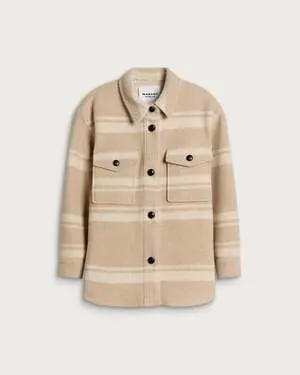 Isabel Marant Étoile Toile Harveli Shirt Jacket - Sand