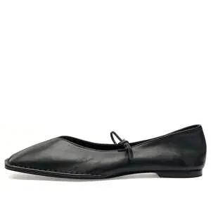 ALOHAS Sway Leather Ballet Flats Shoes - Black
