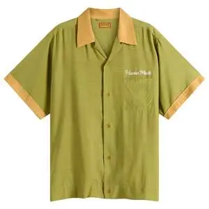HUMAN MADE Chain Stitched Bowling Shirt - Green