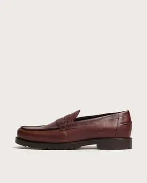 KLEMAN Escale Grain Loafer - Cafe