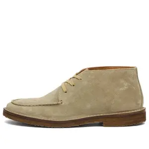 DRAKE'S Crosby Moc Toe Boot - S/suede