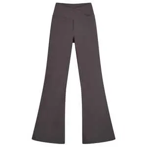 TALA Dayflex Wrap Flared Yoga Pants '33 - Cool Espresso